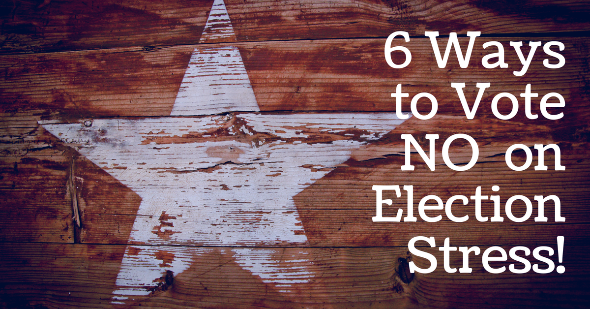 6 Ways To Manage Election Stress With Mindfulness Left Brain Buddha